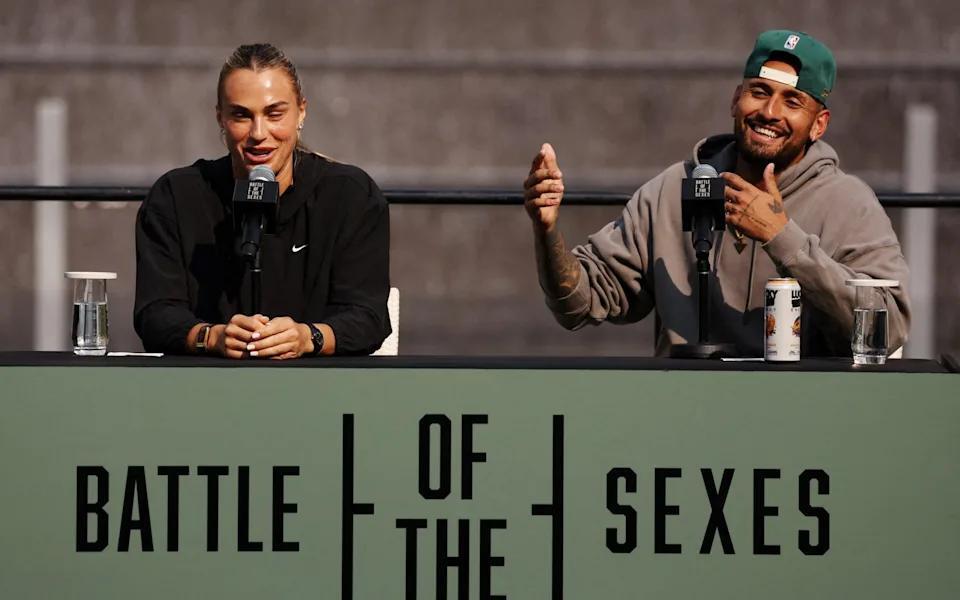 Aryna Sabalenka vs Nick Kyrgios is a PR gimmick, not a ‘re-imagining of ...