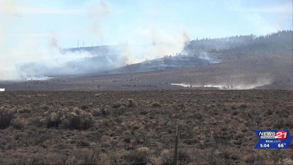 Crews reach 50% containment on 6,500-acre Pine Fire at Pine Mountain ...
