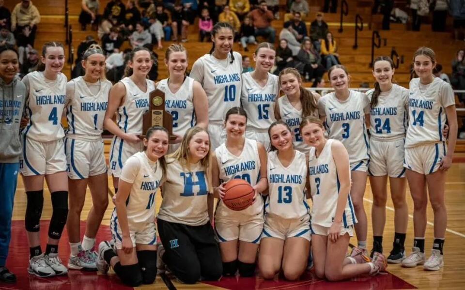 Girls 36th District championship: Highlands claims ninth crown in 10 ...