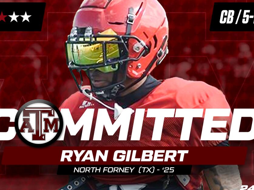 North Forney CB Ryan Gilbert commits to Texas A&M football