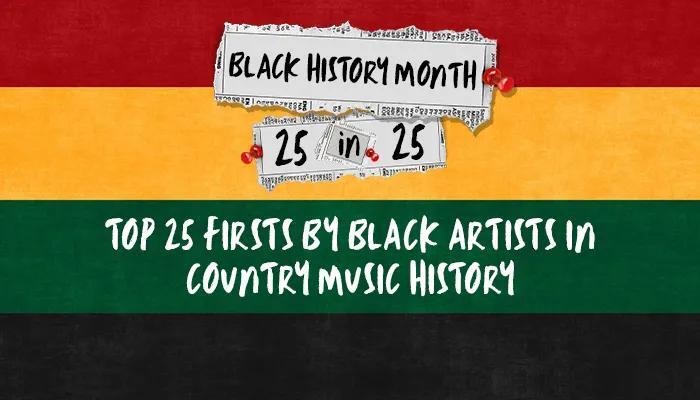 Top 25 Firsts by Black Artists in Country Music History - NewsBreak