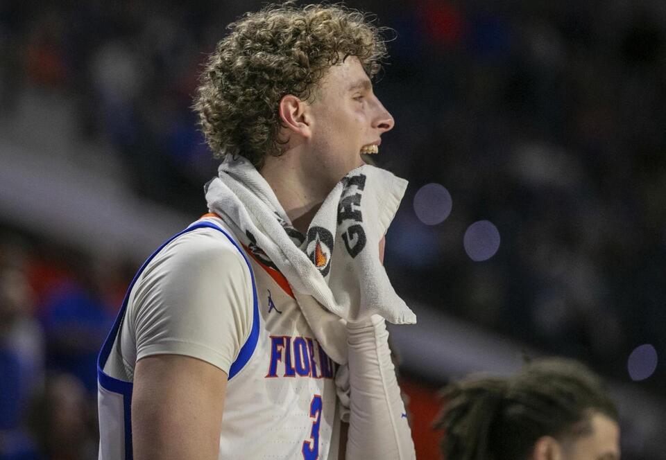 Florida center Micah Handlogten to sit out next season while recovering ...