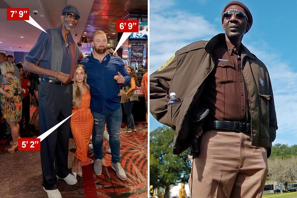 Height of sadness: America’s tallest man — a former cop, actor and ...