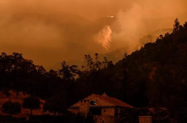 Pickett Fire In California Wine Country Grows, Evacuations Ordered ...