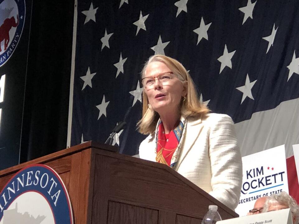 Minnesota GOP secretary of state candidate Kim Crockett is getting ...