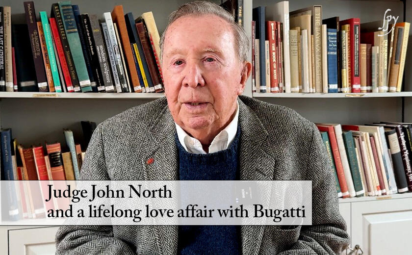 Spy Long Form: Judge John North and a Lifelong Love Affair with Bugatti ...