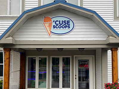 ’Cuse Scoops Ice Cream Shop Now Open at Drumlins Country Club