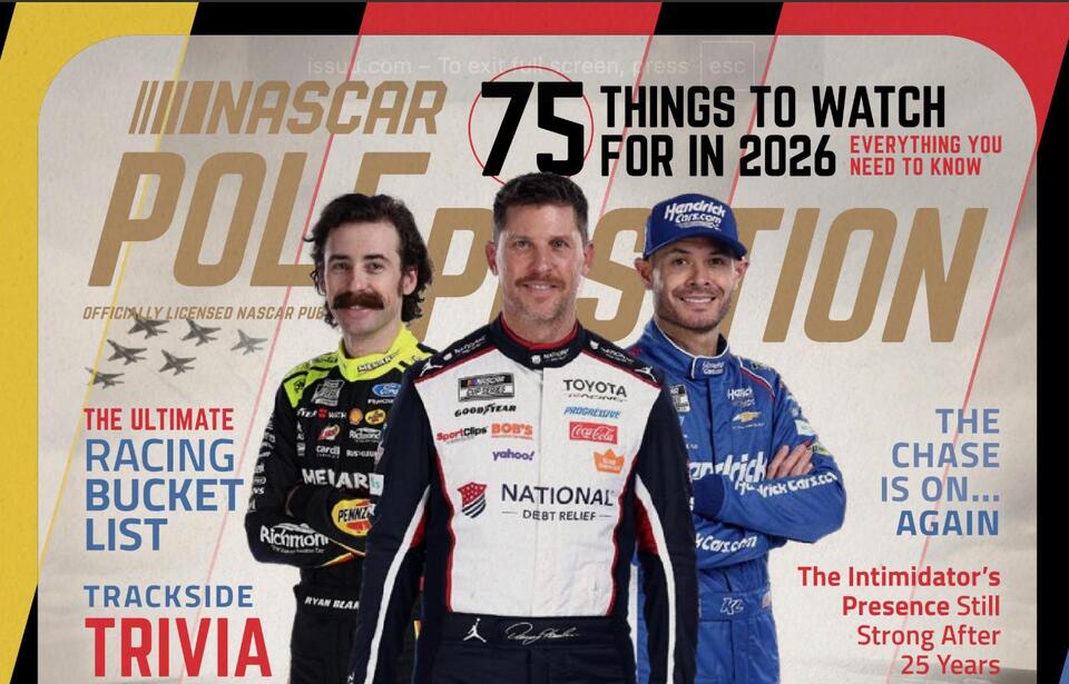 Make Sure to Get Your Copy of NASCAR Pole Position Magazine’s 2026 ...