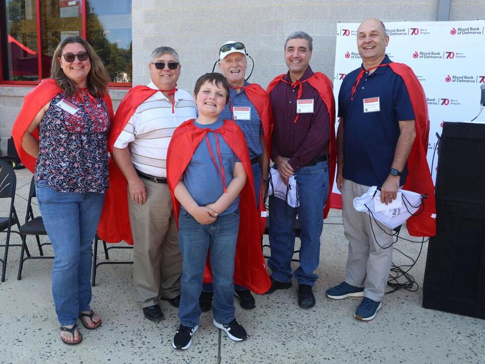 Newark boy who survived cancer meets the blood donors who helped save ...