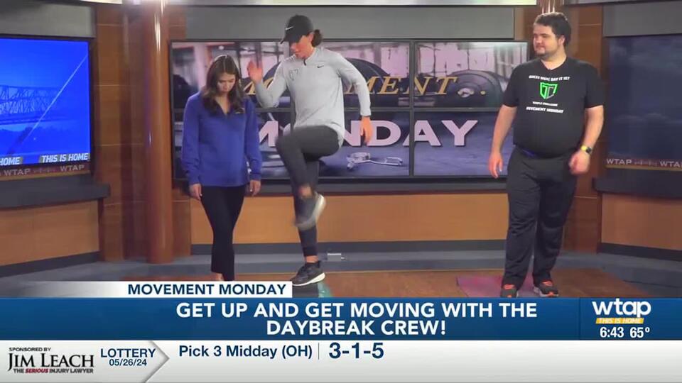Movement Monday with Stacy! This weeks focuses on lower body and cardio ...