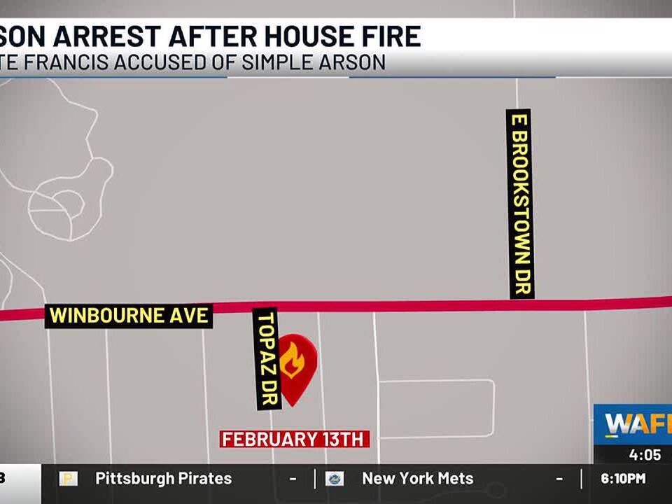 Man facing arson charge for February house fire Man facing arson charge for February house fire