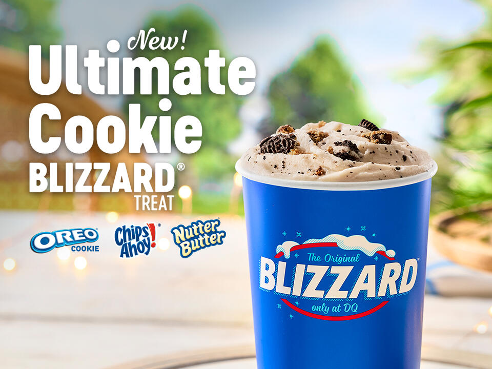 Dairy Queen’s Latest Sweet Creation: Ultimate Cookie Blizzard