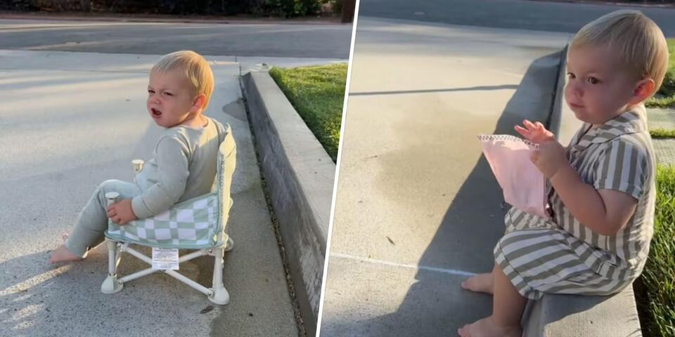 ‘Coop on a Stoop’: Dad of TikTok’s Viral Toddler Explains the Morning ...