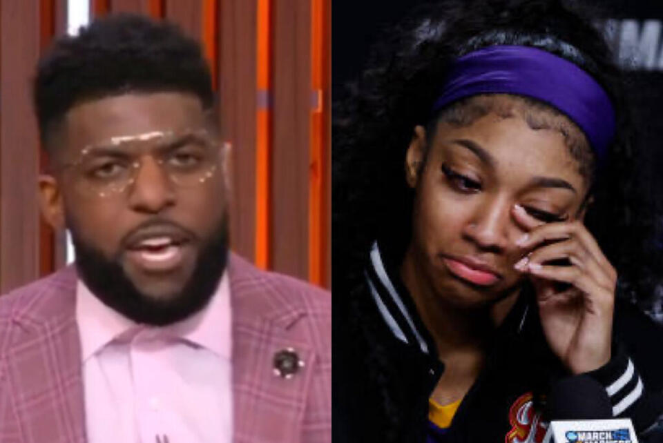 Emmanuel Acho Slams Angel Reese For Emotional Post Game Interview: ‘You ...