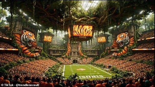 NFL stadiums of the future? Football fans left in awe at incredible AI ...