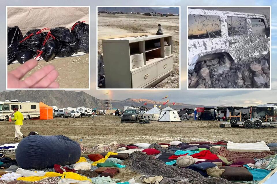 Burning Man ravers abandon cars, blankets and their own waste: ‘Have ...