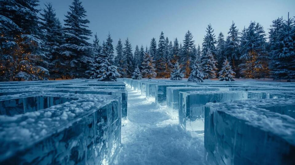 Experience a Magical Ice Maze in Central New York - NewsBreak