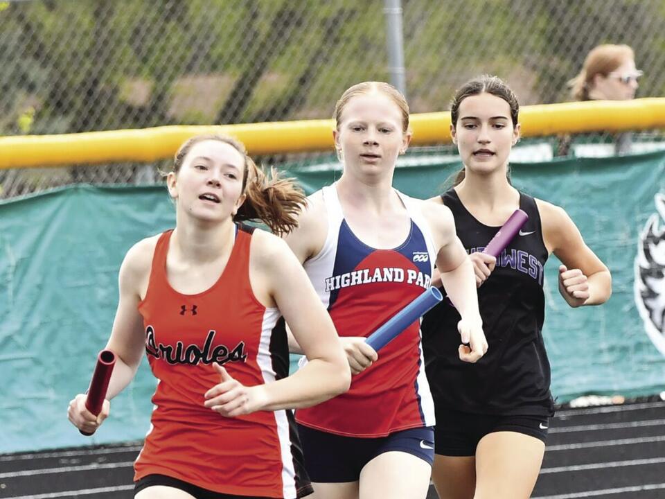 Orioles run, jump, throw to the podium at the Section 6AAA True Team meet