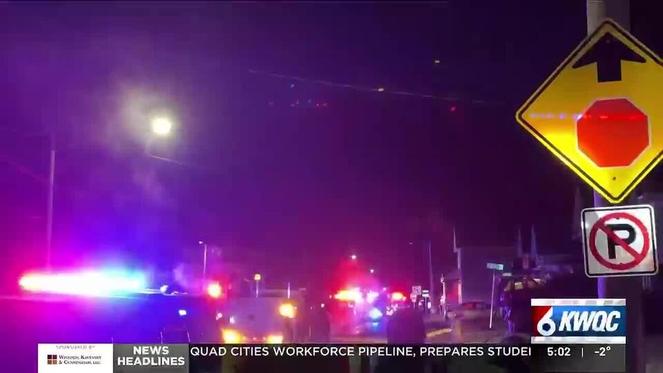 IA Firefighter Falls Through Attic Floor While Fighting House Fire ...