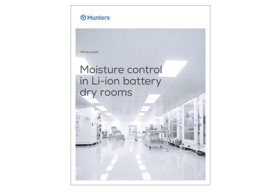 Download the guide to moisture control in battery dry rooms - NewsBreak