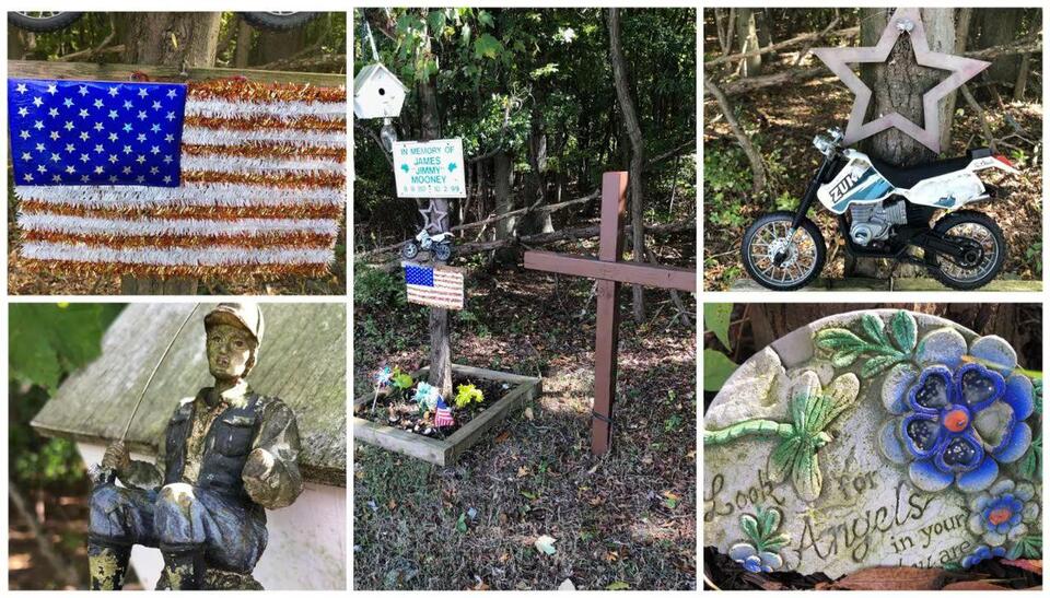 Nearly 25 years later, roadside memorial a haunting tribute to young dirt biker who died in ...
