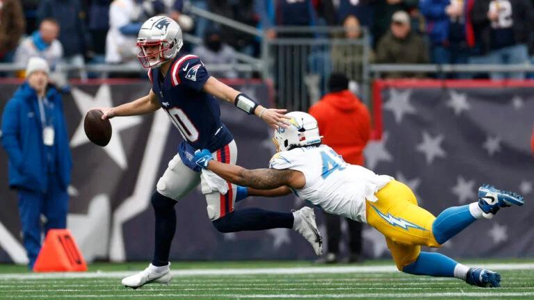 Patriots playoff picture: New England to play Chargers in Wild Card ...