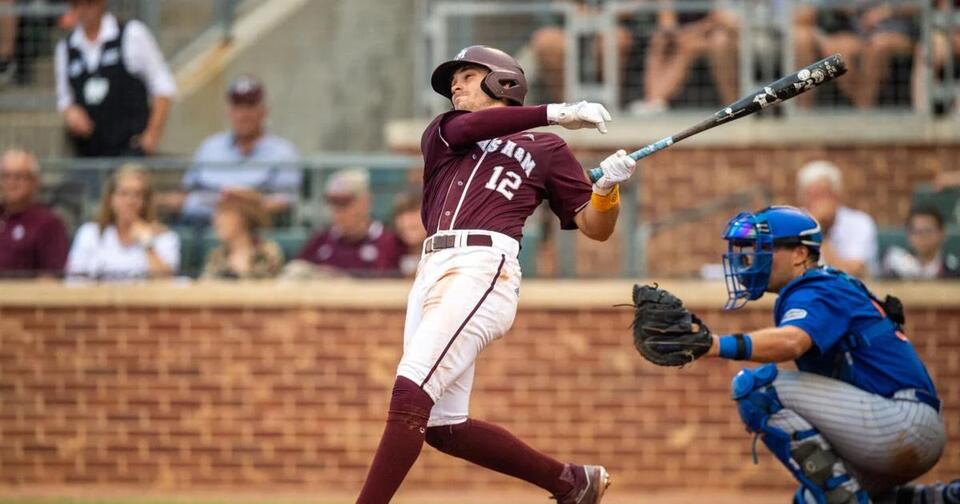 Texas A&M second baseman Austin Bost freed of offensive woes in 15-2 ...