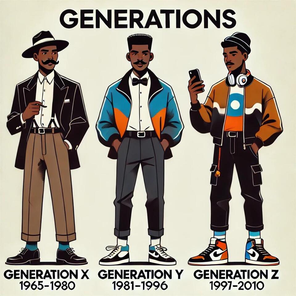Characteristics of Generations X, Y and Z: 50 Years of Change - NewsBreak