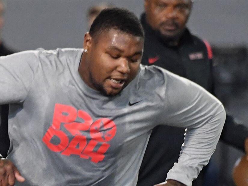 Watch: Michael Hall Jr. on NFL draft workouts, lofty second-round grade ...