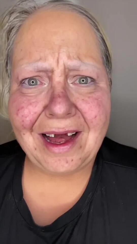 I’m the ultimate toothless catfish – my makeup skills are off the chart ...