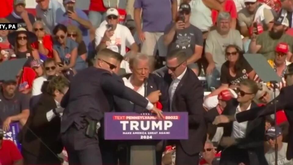Trump says he was shot in ear at Pennsylvania rally; shooter killed ...