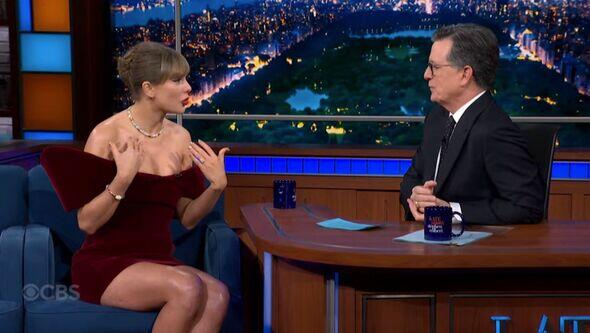 Taylor Swift shares coping mechanisms with Stephen Colbert after Late ...
