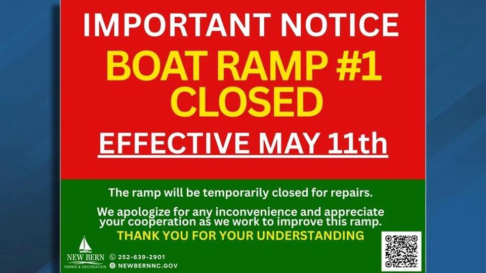 Boat Ramp #1 at Lawson Creek Park to close May 11-22 for repairs ...