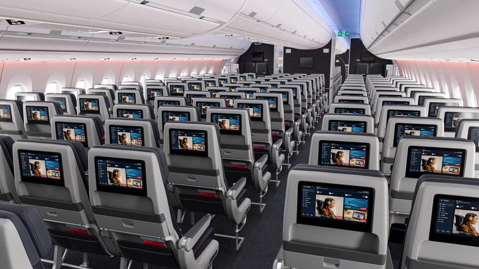 Delta debuts new design for aircraft interiors to celebrate centennial ...