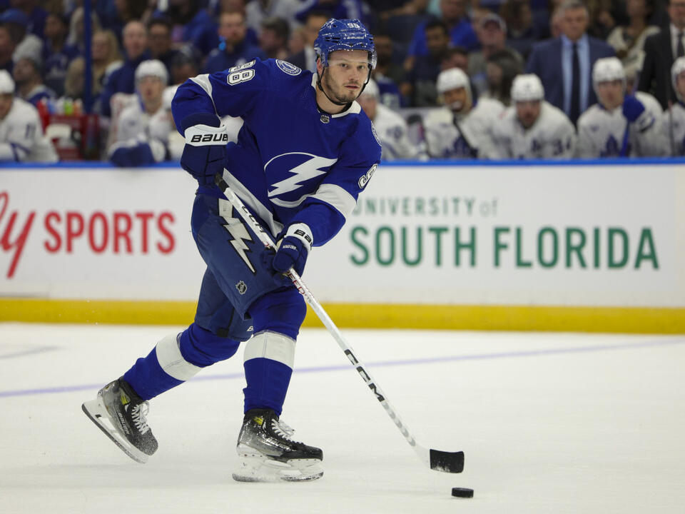 Lightning & Utah Complete Mikhail Sergachev Blockbuster