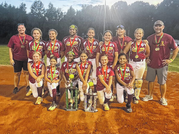 Lumberton Angels 10U finishes 2nd at Dixie Softball state tournament