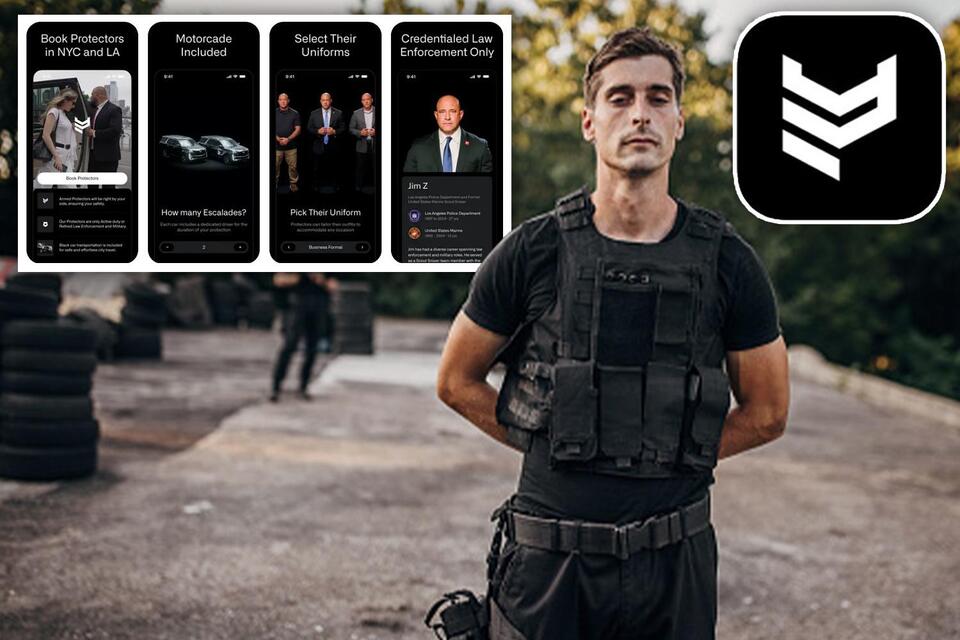 ‘Uber with guns’ app that allows you to hire an armed bodyguard on ...