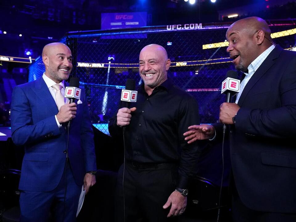 UFC 299 broadcast team set: Joe Rogan, Daniel Cormier join Jon Anik for ...