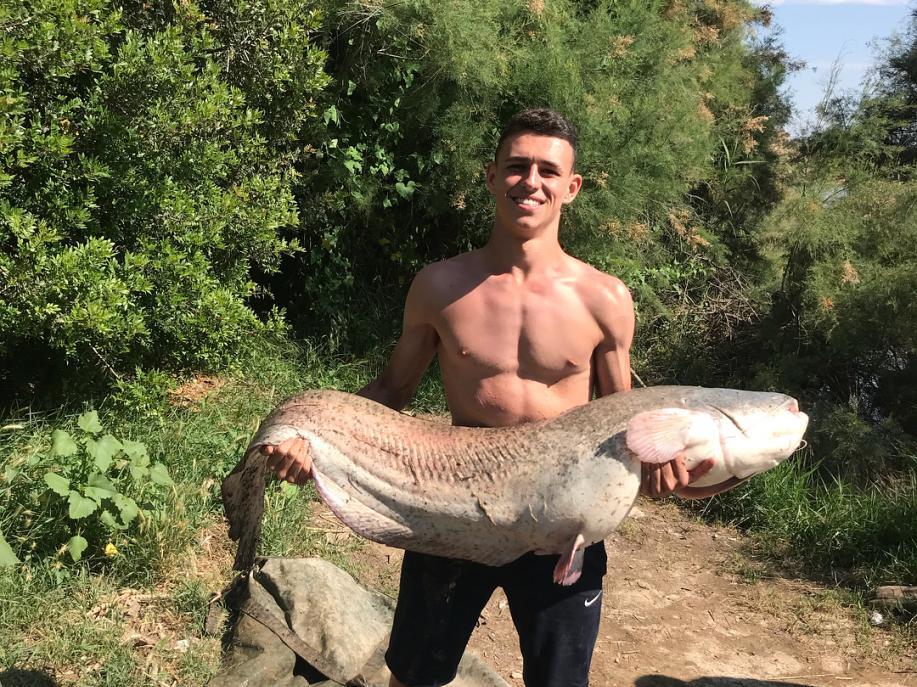 Phil Foden reveals he’s caught huge fish at England’s Euro 2024 ...
