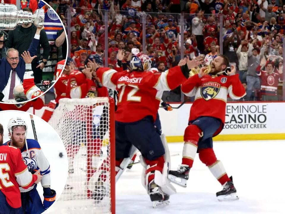 Panthers win first Stanley Cup with Game 7 victory over Oilers to avoid ...
