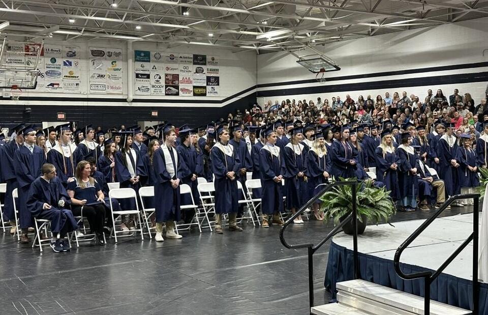 Mount Airy High School sends grads off with a simple charge: show up ...