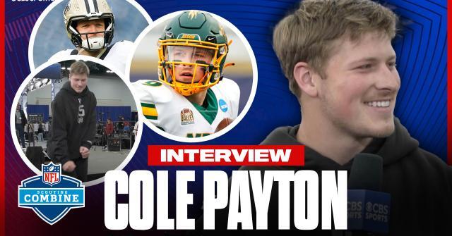 Cole Payton NFL Combine Interview - NewsBreak