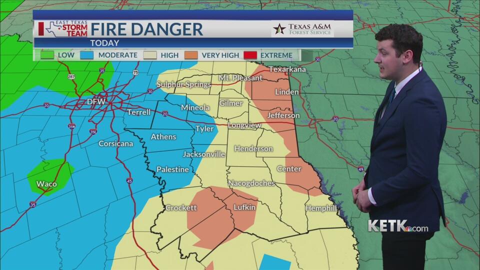 Wednesday Afternoon Forecast: Elevated fire danger today - NewsBreak