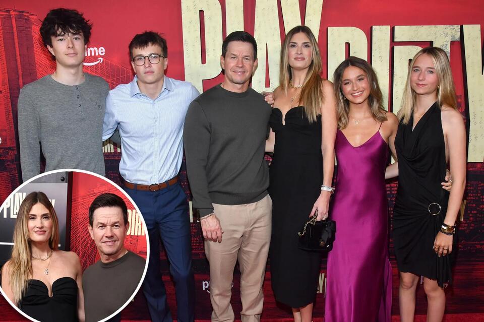 Mark Wahlberg and Rhea Durham’s kids make rare red carpet appearance at ...