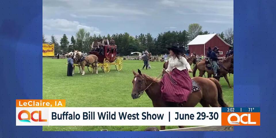 Live from the site of weekend’s Buffalo Bill’s Wild West Show - NewsBreak