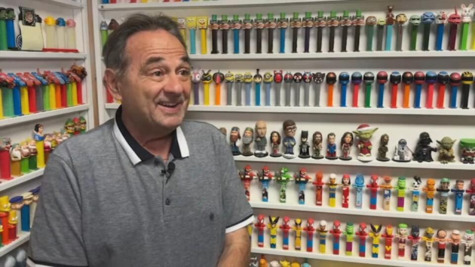 Collecting PEZ dispensers is this retired lawyer's guilty pleasure ...