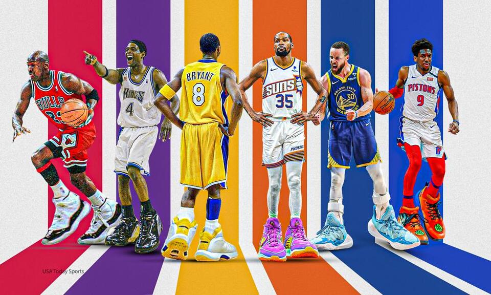 Ranking: The NBA players with the most signature shoes ever - NewsBreak