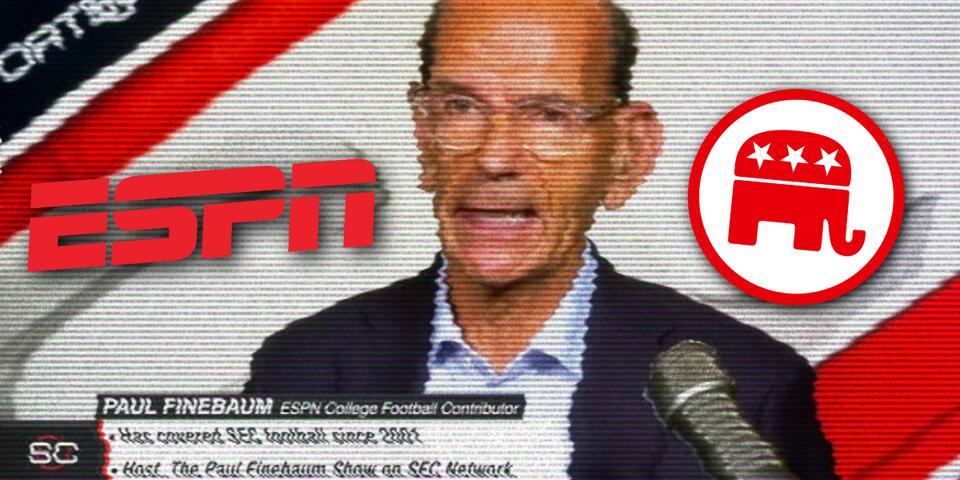 Report: ESPN benches Paul Finebaum after GOP Senate talk - NewsBreak