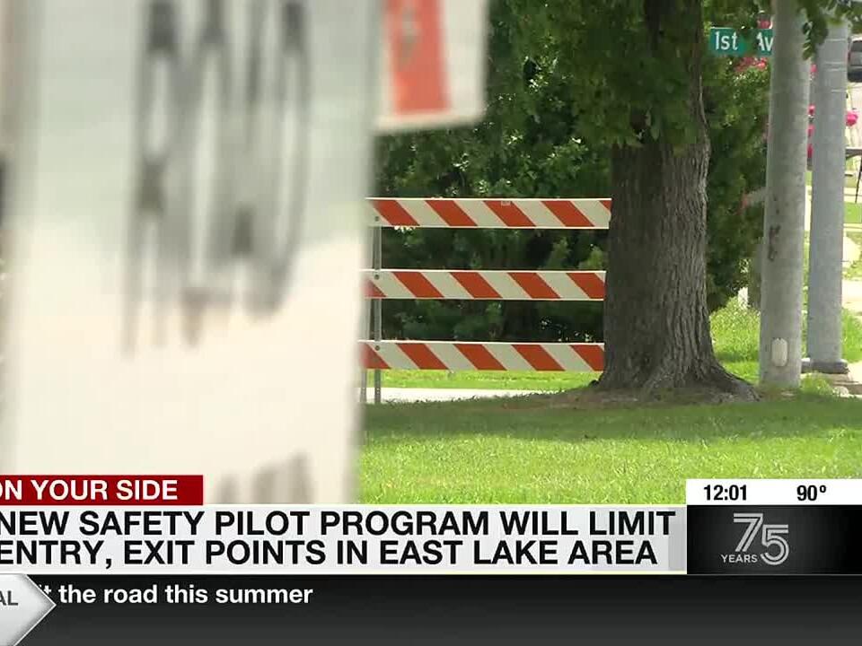 New safety pilot program will limit entry, exit points in East Lake area