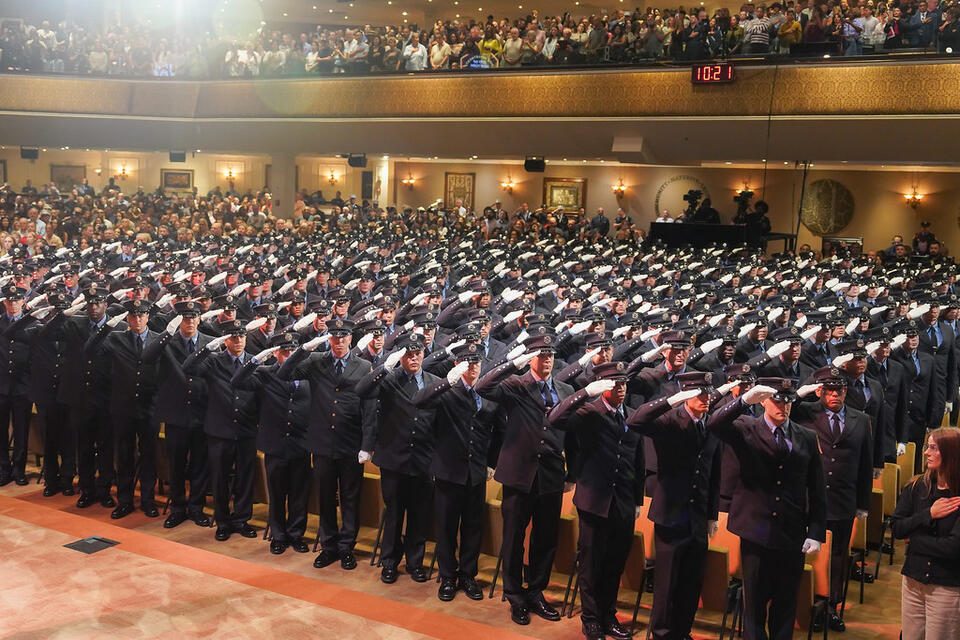 FDNY Commissioner Robert S. Tucker welcomes second class of 2025 ...